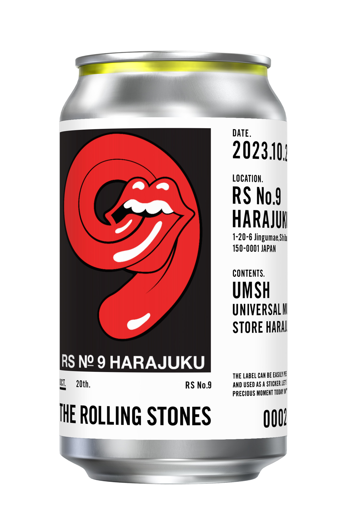 オリジナルラベルドリンクをお届けする新サービス「TAG LIVE LABEL」がユニバーサル ミュージック グループ 世界初のコンセプトストア ...