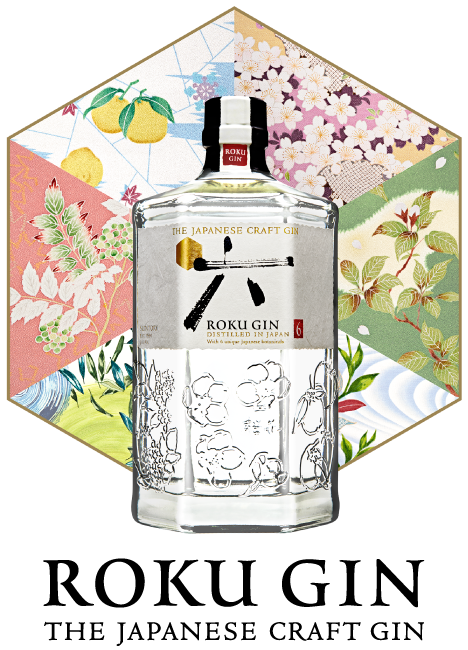 ジャパニーズクラフトジン ROKU GIN＜六ジン(ロクジン)＞ サントリー